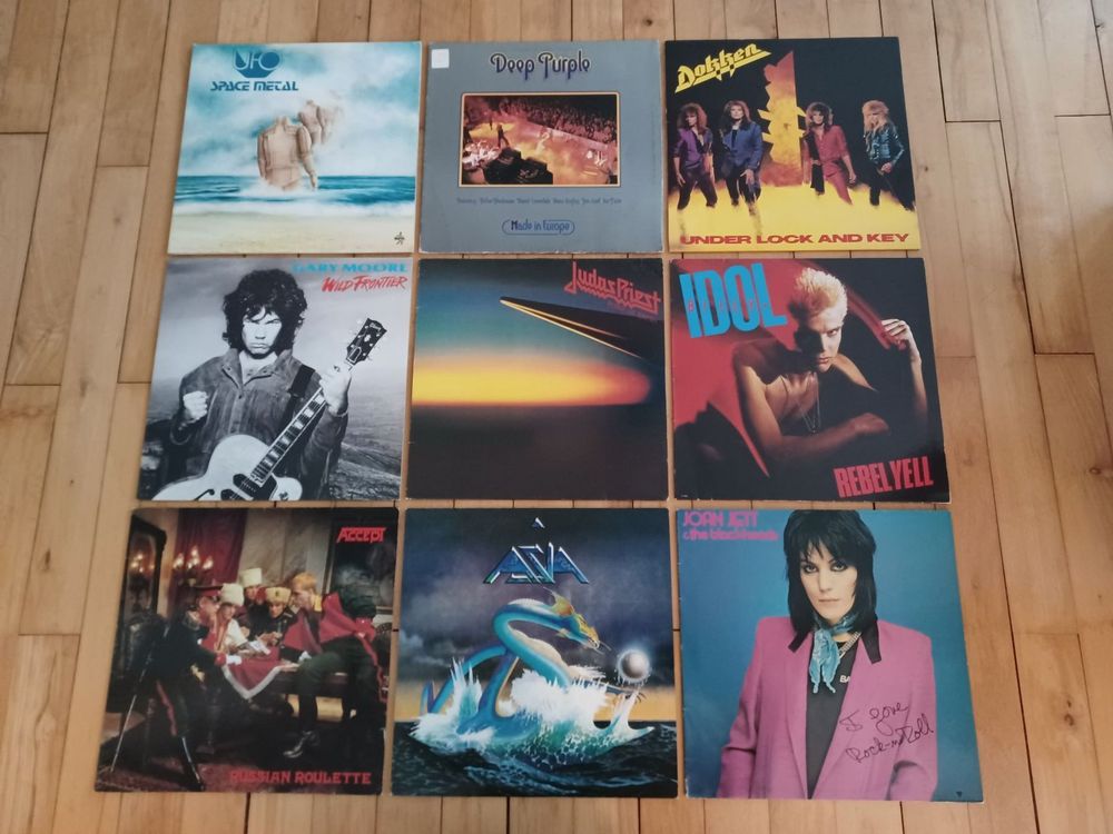 LP Vinyl Sammlung Hard Rock Heavy Metal (Gebraucht) in Herzogenbuchsee ...