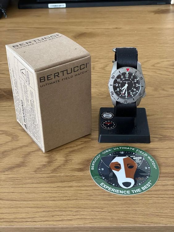 Bertucci A-2TR Field Pro™ GMT (Swiss made quartz movement) (Neu und ...