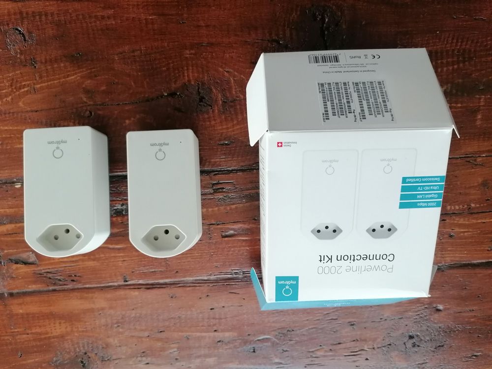 myStrom Connection Kit Powerline 2000 | Kaufen auf Ricardo