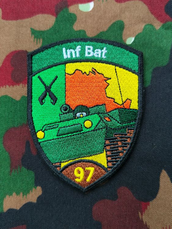 Verbandsabzeichen Inf Bat 97 Kp 2 (Gebraucht) in Bauma für CHF 5 – mit ...
