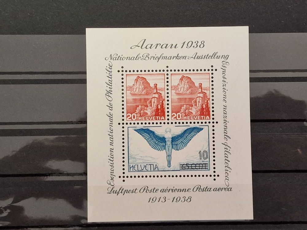 CH BLOCK W11 ** Aarauer Block 1938 (Gebraucht) in Aesch LU für CHF 5.9 – mit Lieferung auf ...