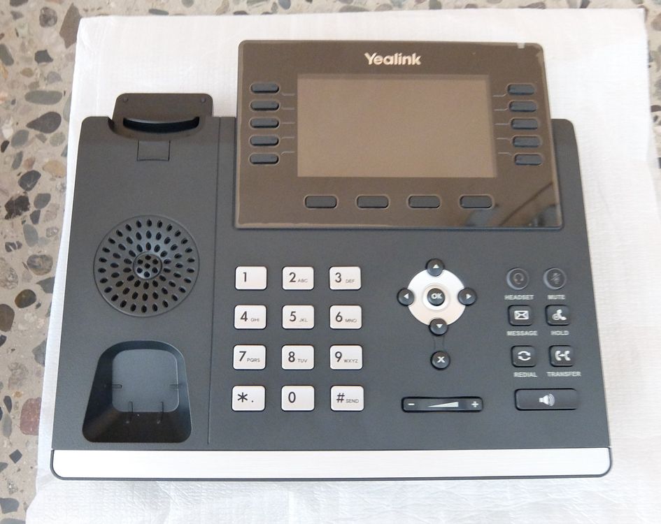 Yealink SIP-T46G Gigabit IP Phone (Neu und originalverpackt) in Basel für CHF 50 – mit Lieferung ...