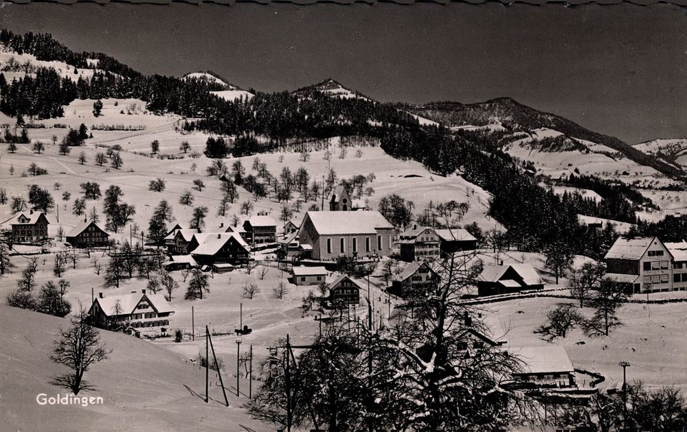 Goldingen (St. Gallen). Skigebiet Hint. Goldingen (Gebraucht) in ...