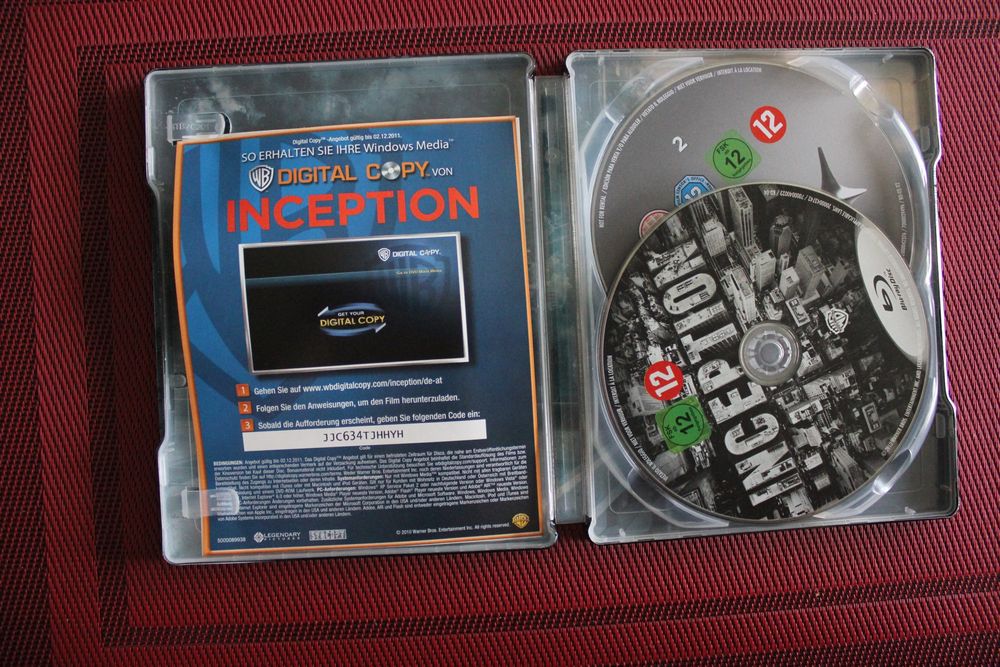 Inception Steelbook [Blu-ray] [Limited Edition] [Blu-ray] | Kaufen auf ...