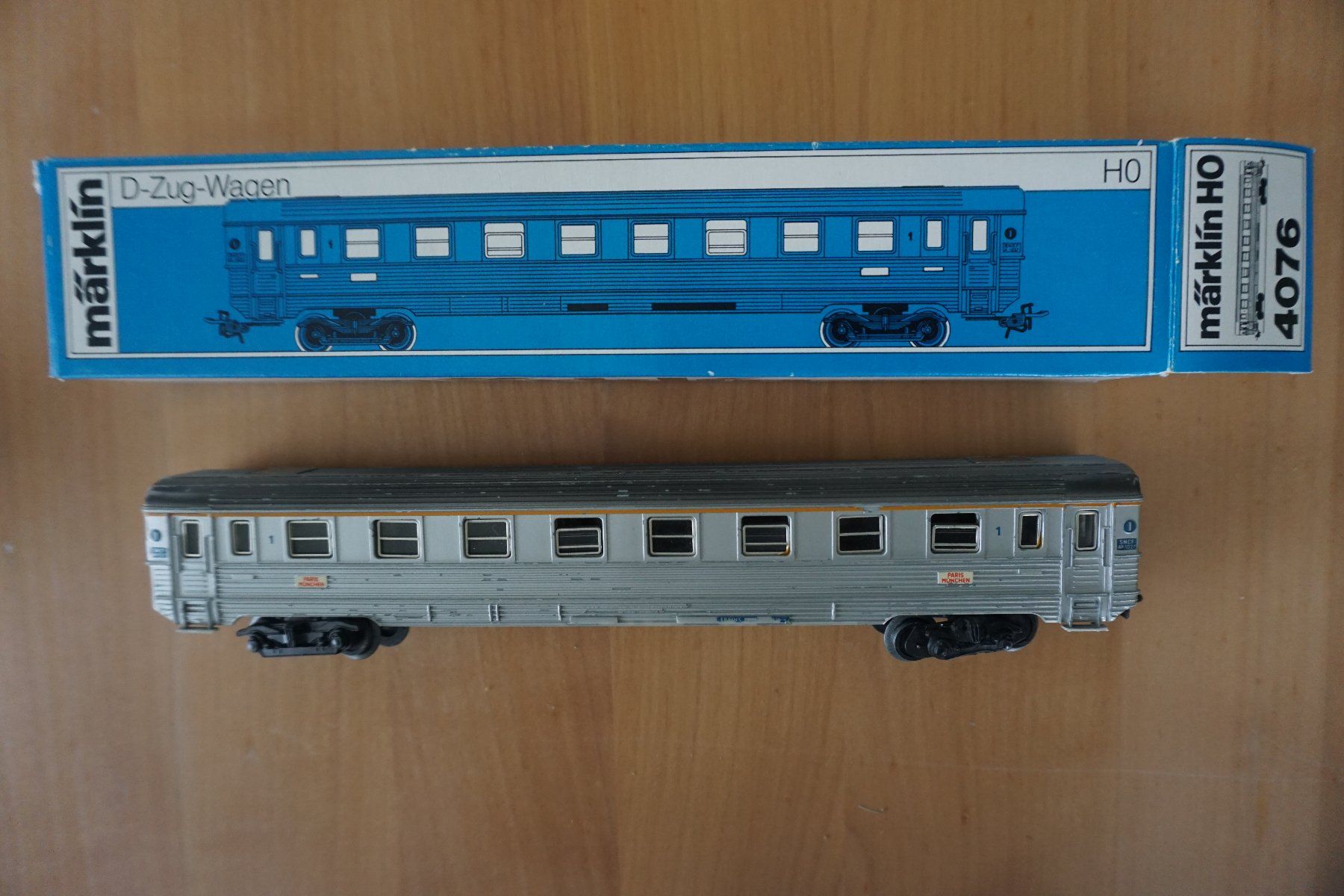 Märklin 4050 SNCF Schnellzugwagen 1.Kl. Ar Nr.1027 (INOX) (Gebraucht ...