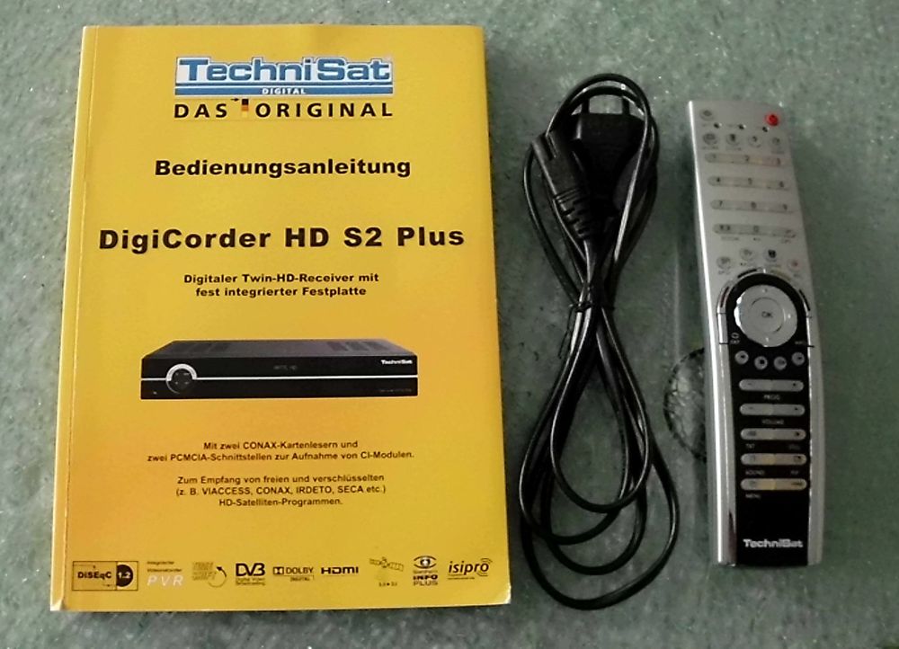 Sat Receiver TechniSat DigiCorder HD S2 plus (Gebraucht) in Gränichen für CHF 25 – mit Lieferung ...