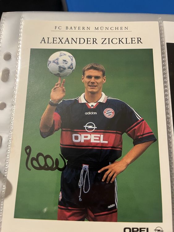 Alexander Zickler Autogrammkarte FC Bayern München (Gebraucht) in ...