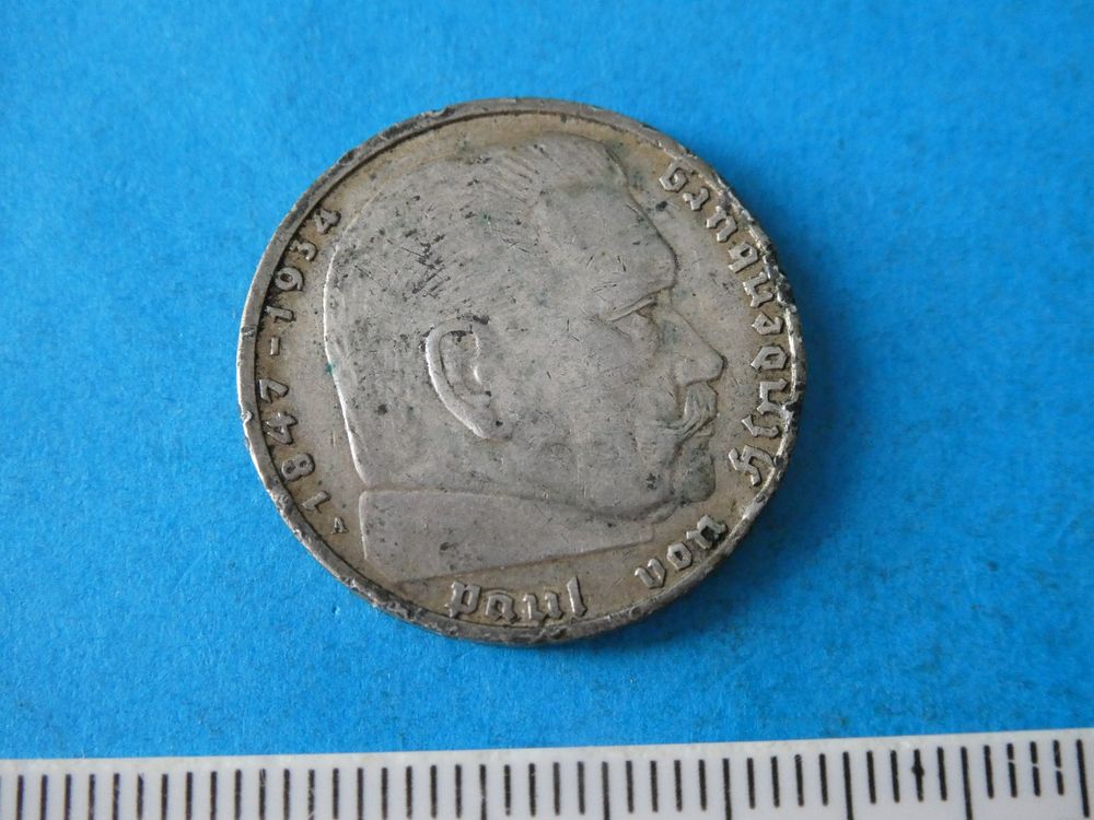 Dt. Reich 1938 A, 2 Reichsmark - Silber (Gebraucht) in Hinterforst für CHF 6 – mit Lieferung auf ...