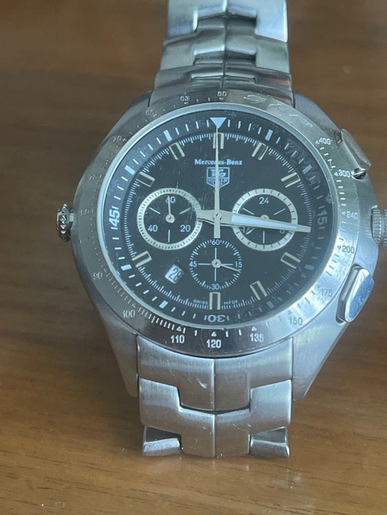 TAG Heuer Mercedes-Benz SLR Chronograph Edelstahl Herrenuhr | Kaufen ...