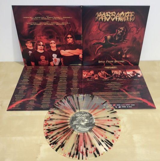 Massacre - Back From Beyond, Vinyl, Splatter, Death Metal! (Neuf (Voir ...