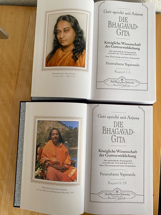 Die Bhagavad-Gita - Paramahansa Yogananda Band1+2 (Gebraucht) in Schwarzenburg für CHF 30 – mit ...