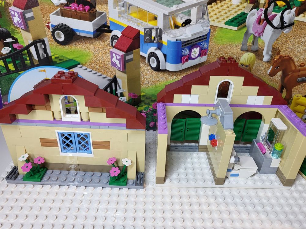 Lego Friends Reiterhof 3185 Set mit Schachtel und Anleitung | Kaufen ...