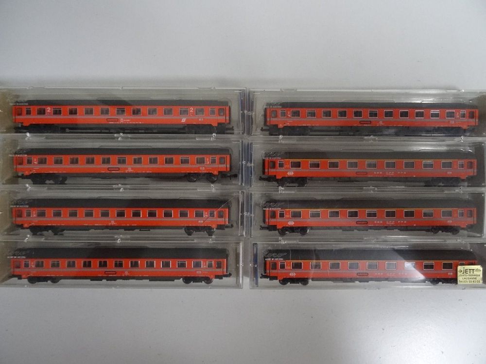 Roco 8 voitures N dès 1.-fr (Gebraucht) in bassecourt für CHF 33 – mit ...