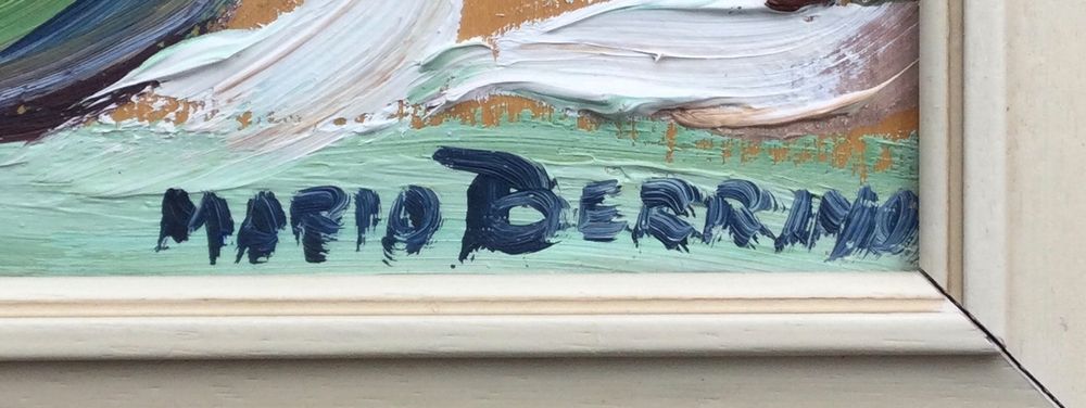 Mario BERRINO (1920-2011) Stilleben Gemälde (D'occasion) à Root pour ...