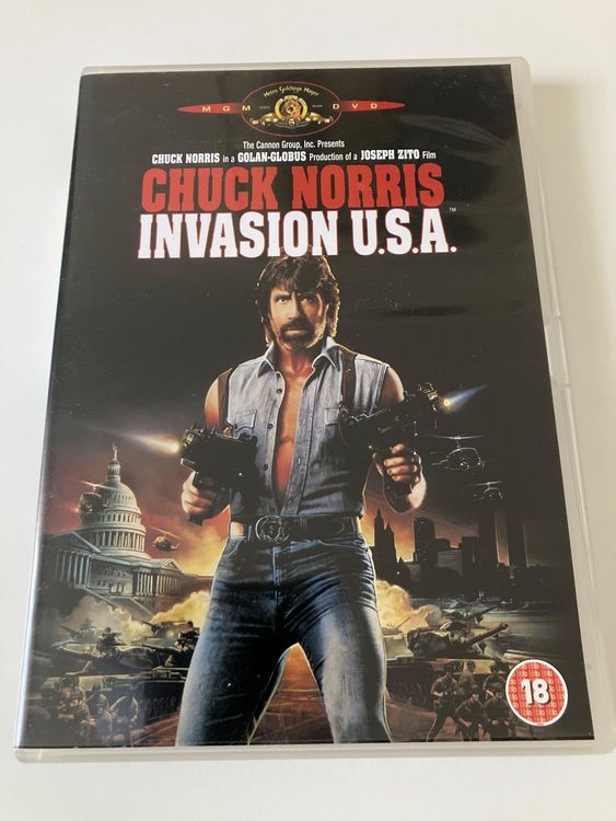 Chuck Norris: Invasion U.S.A. (DVD) Uk import E/F/D/Spa (Gebraucht) in ...