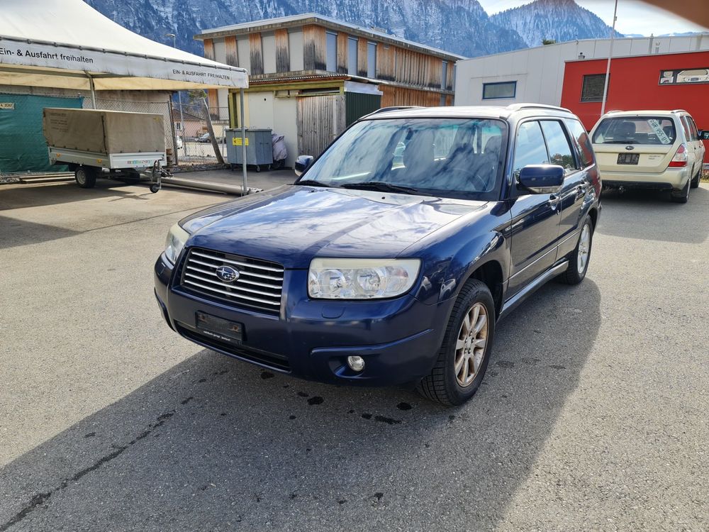 Subaru Forester 2.0X 4x4 (Gebraucht) in Landquart für CHF 1806 – nur Abholung auf Ricardo kaufen