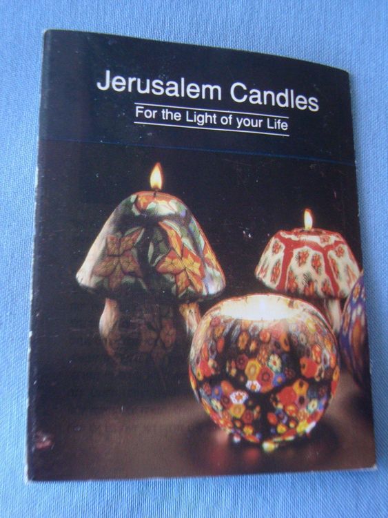 Jerusalem-Kerze mit Ständer (Gebraucht) in Pfungen für CHF 3 – mit Lieferung auf Ricardo kaufen