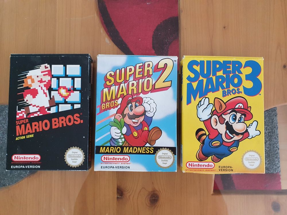 NES Mario 1-3 - OVP | Kaufen auf Ricardo