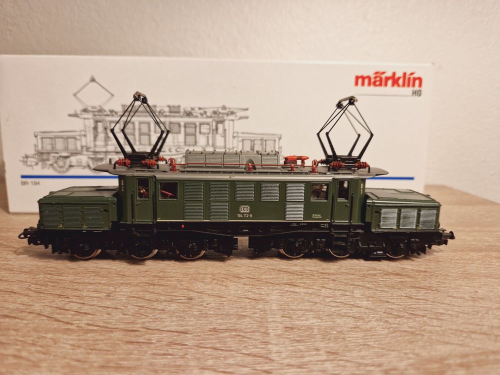 Märklin 3322 E-Lok Krokodil BR 194 112-9 H0 (Gebraucht) in St-Aubin ...
