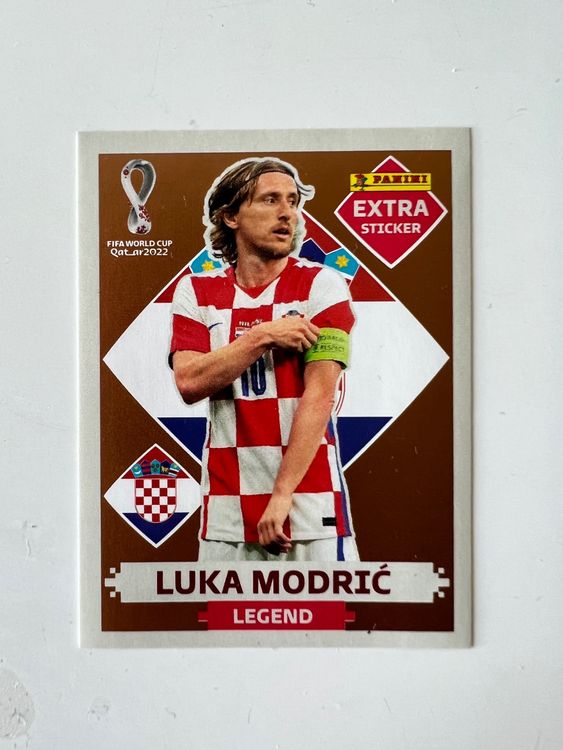 Luka Modric Extra Sticker WM Qatar 2022 | Kaufen auf Ricardo