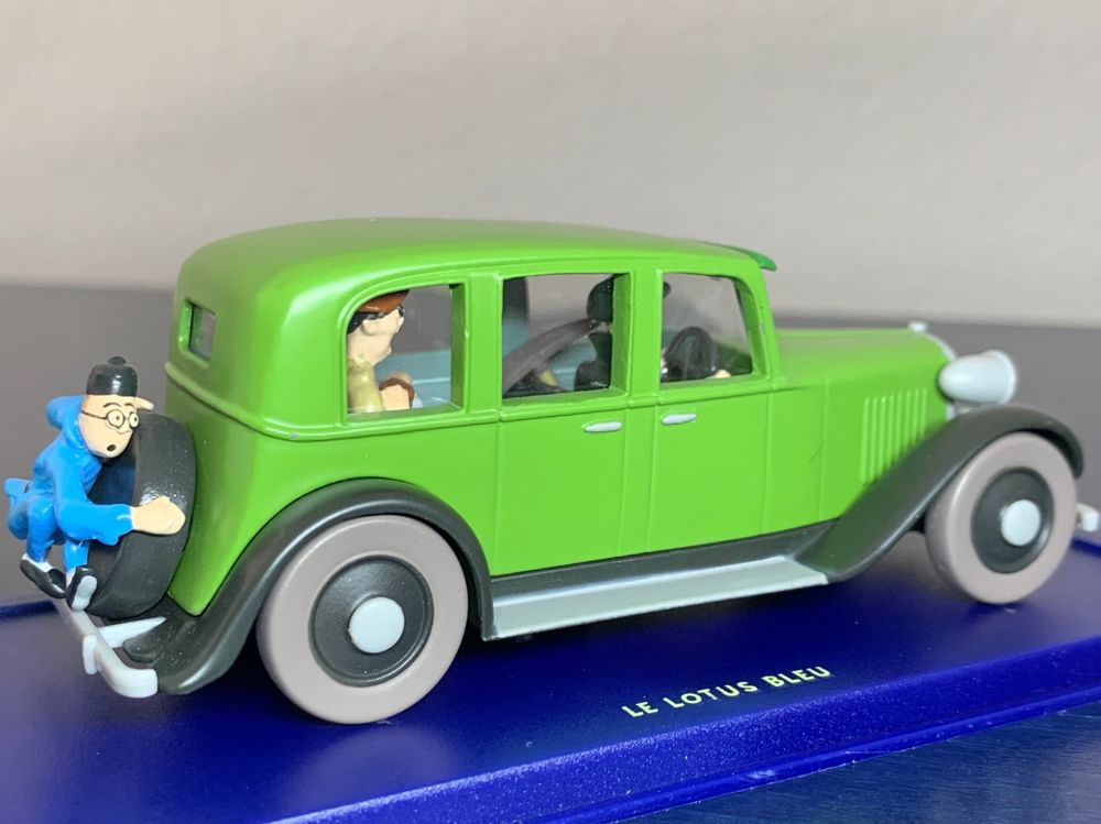 TINTIN COLLECTION 1:43 *limousine de Mitsuhirato *LOTUS BLEU | Acheter ...