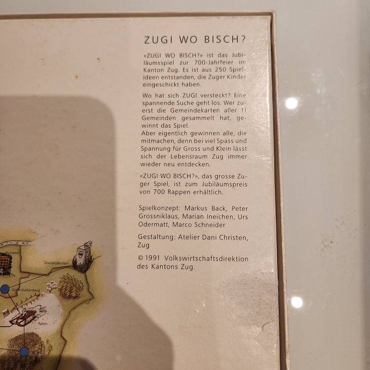 Zuger Spielklassiker: "Zugi wo bisch?" - Komplett! (Gebraucht) in ...