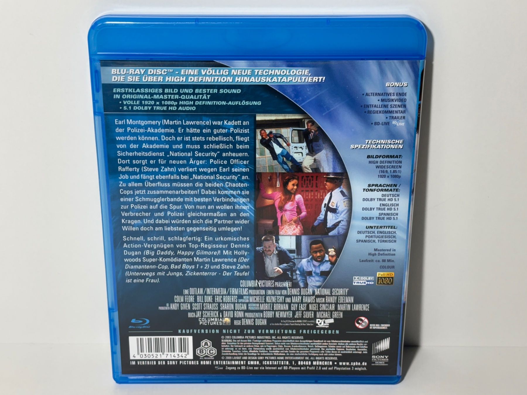 National Security Blu Ray (Gebraucht) in Wilderswil für CHF 9.9 – mit ...