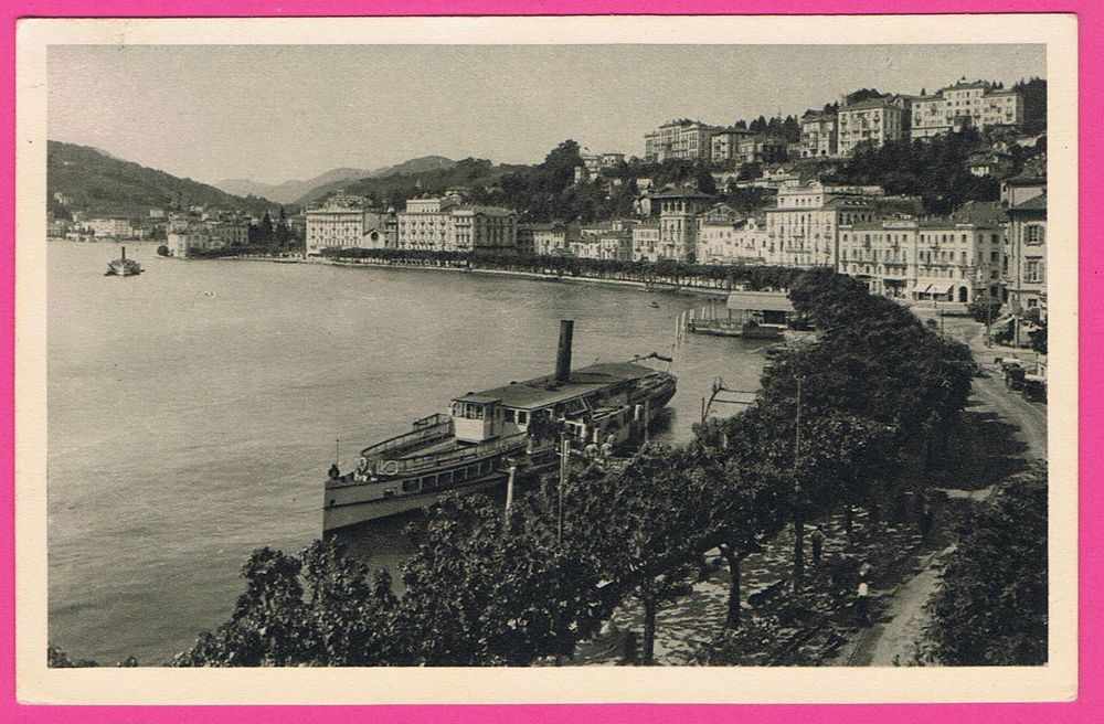 Lugano gel 1919 Riva Vincenzo Vela / mit Schiff (Gebraucht) in für CHF ...