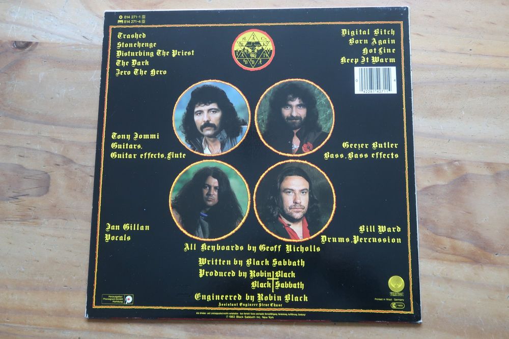BLACK SABBATH - BORN AGAIN - IAN GILLAN - VINYL LP | Kaufen auf Ricardo
