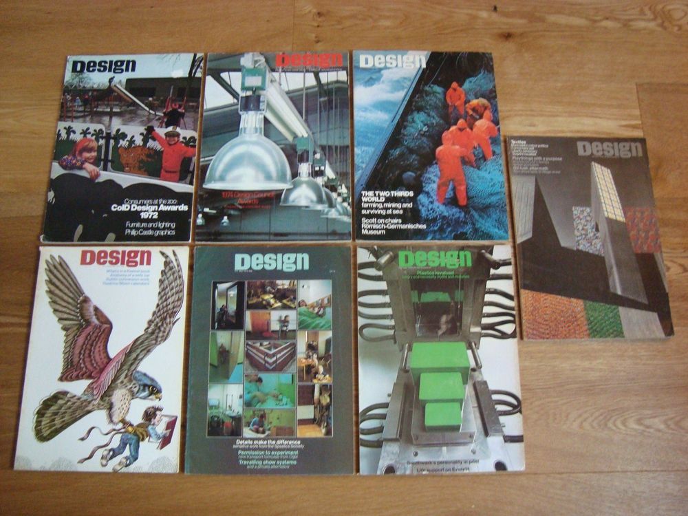 Design Magazine U.K. 1972-1975 (Gebraucht) in Herzogenbuchsee für CHF 2 ...