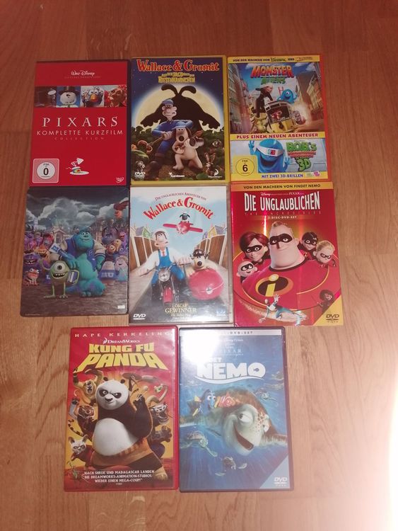 Animations Filme sammlung - DVD - Pixar und weitere | Kaufen auf Ricardo