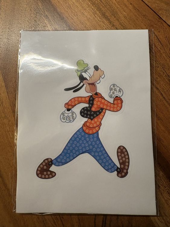 Disney 100 Crystal Art Sticker - Goofy (Neu und originalverpackt) in ...