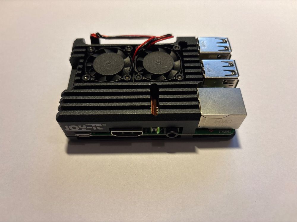 Raspberry PI 3 V1.2 mit Kühlkörper und Lüfter (Gebraucht) in Flaach für ...