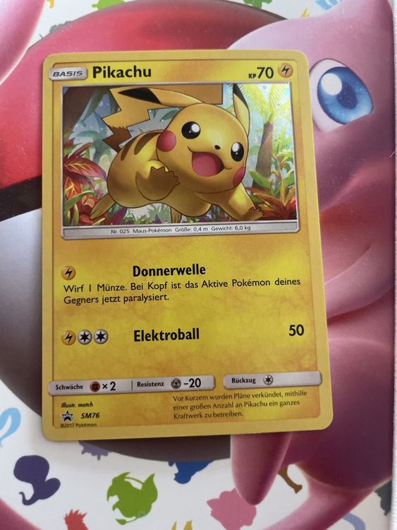 Pikachu SM76 Promo | Kaufen auf Ricardo