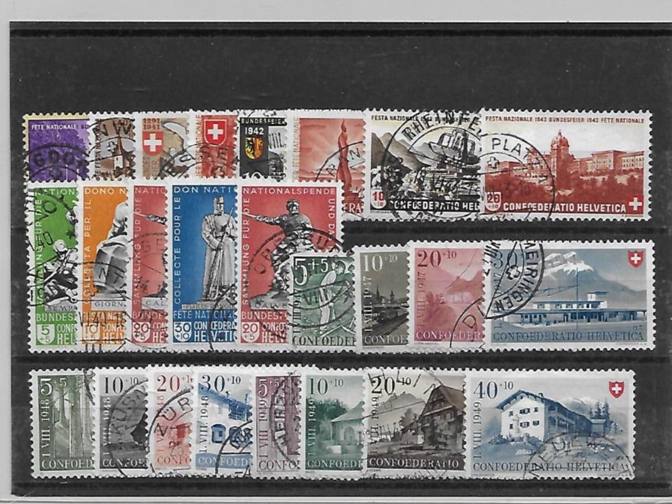 PP gest.Restlot 1936 - 1949 Kat: CHF 133.- (Gebraucht) in Basel für CHF 9 – mit Lieferung auf ...