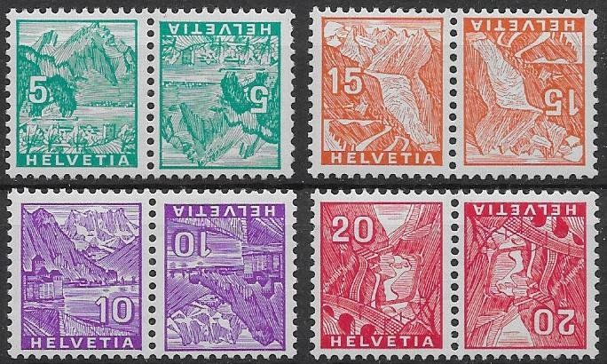 Landschaften Kehrdruck Serie K28-K31 ** top ab 1.- (Neu (gemäss Beschreibung)) in Zürich für CHF ...