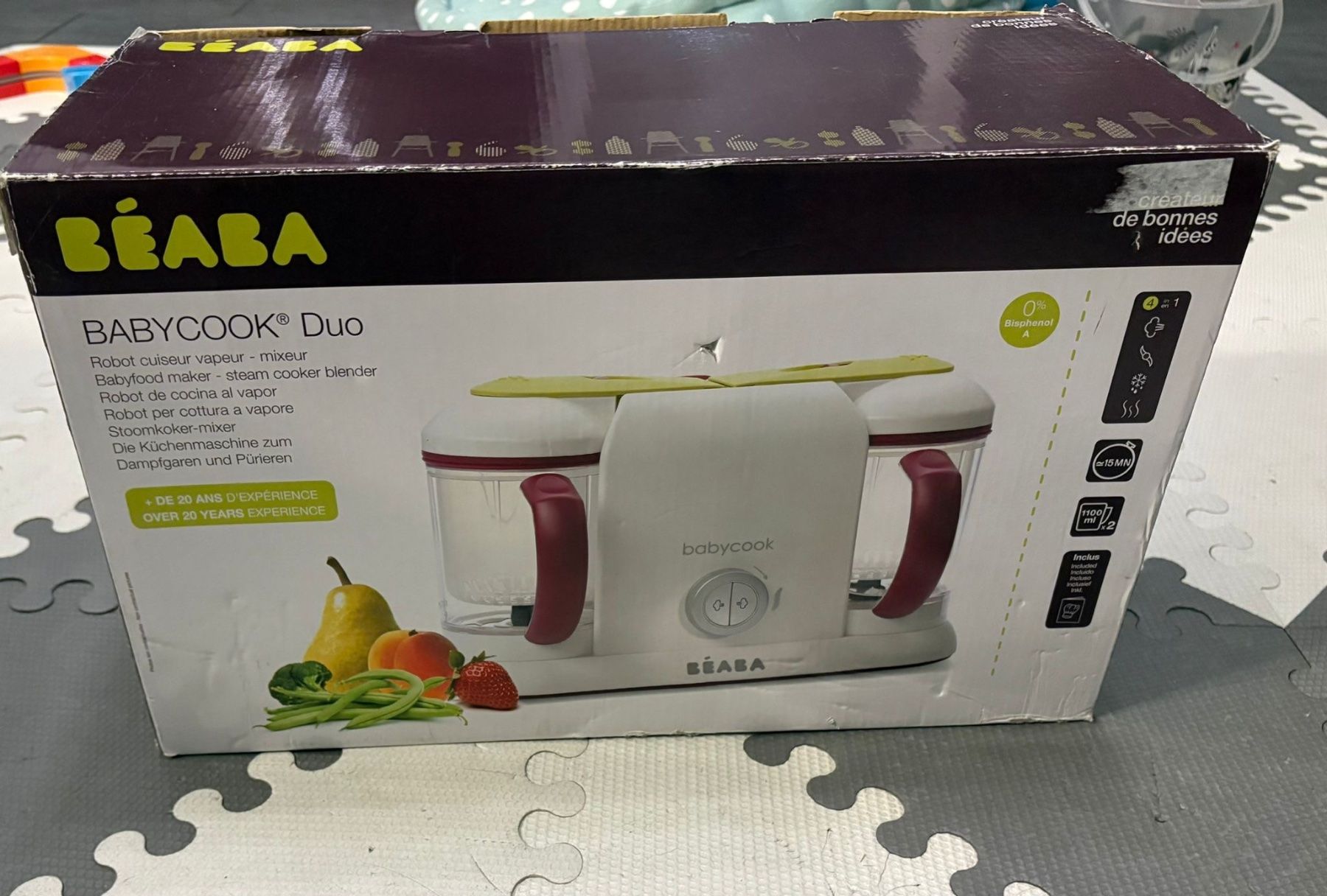 Baby cook Béaba double cuve (D'occasion) à Estavayer-le-Lac pour CHF 30 ...