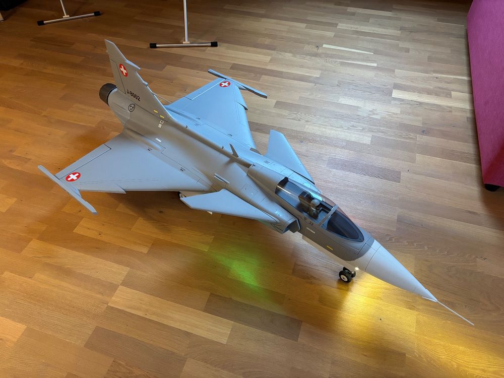 JAS 39 Gripen 80mm EDF Jet VEKTOR PNP Freewing - FJ21826P (Gebraucht ...