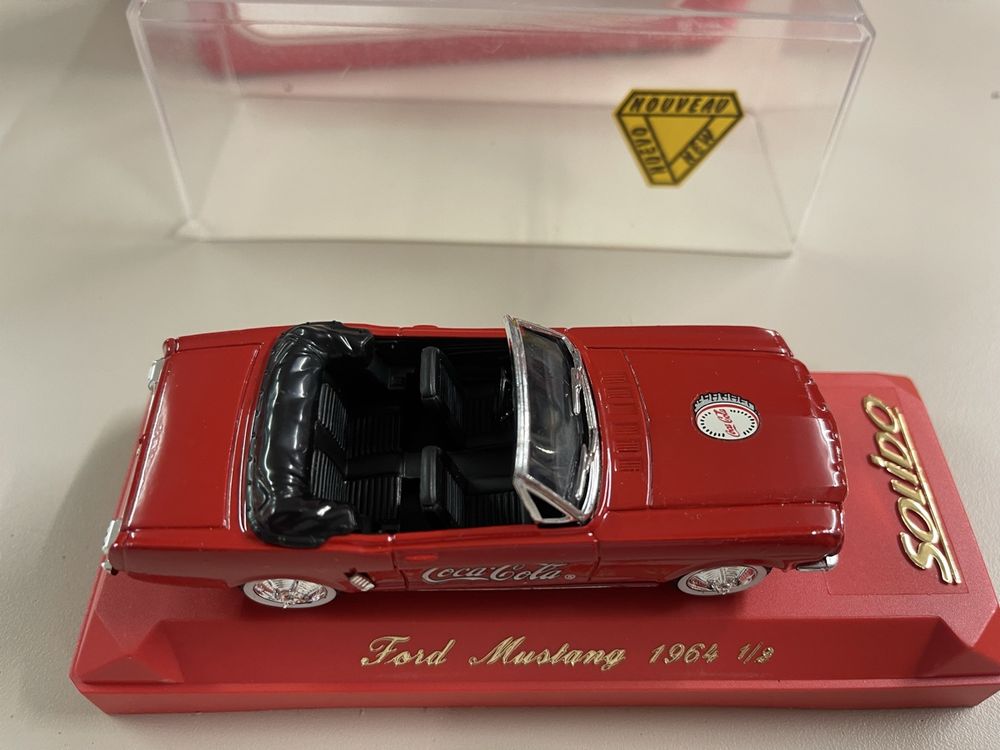 Coca-Cola Ford Mustang 1964 1/2 1/43 Solido - Neuwertig! (Neu (gemäss ...