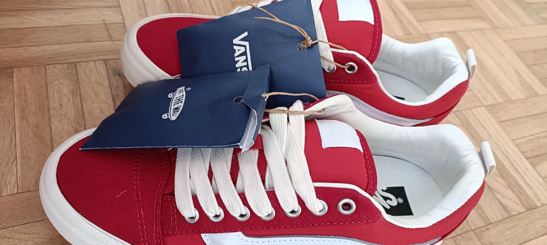 Vans Old Skool Rosse, nuove con etichetta, taglia 42 (Neuf (Voir ...