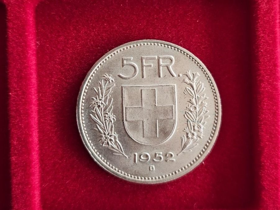 5.- Franken 1952 (Gebraucht) in Unterterzen für CHF 23 – mit Lieferung auf Ricardo kaufen