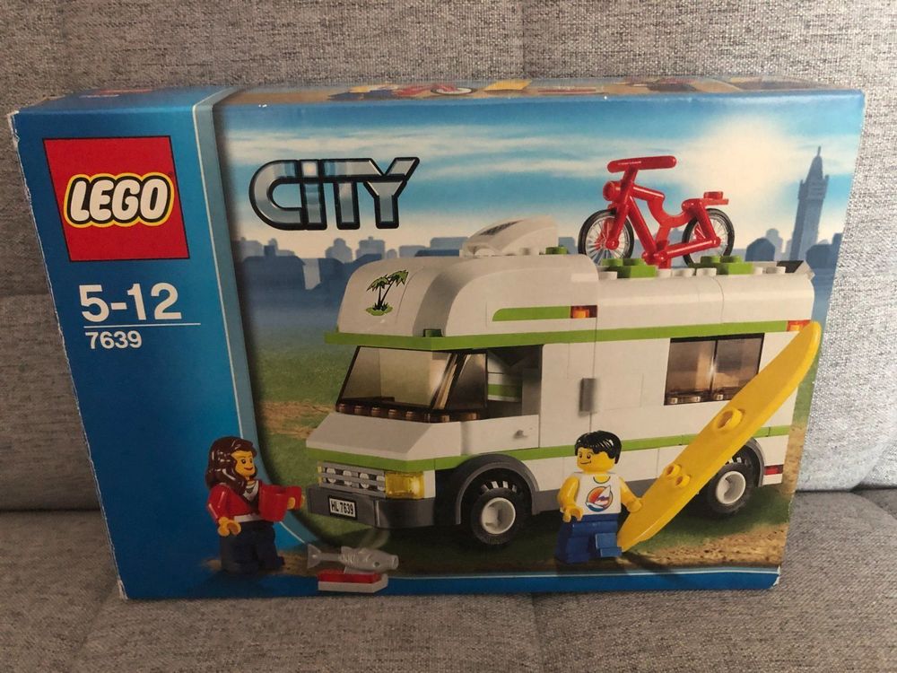 Lego 7639 Camper, Wohnmobil mit Fahrrad | Kaufen auf Ricardo