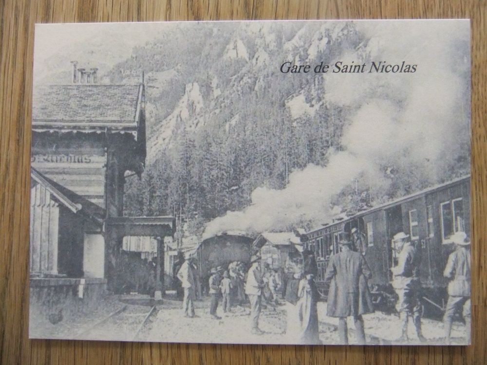 Visp-Zermattbahn am Bahnhof St. Niklaus (Gebraucht) in St. Niklaus VS für CHF 9 – mit Lieferung ...