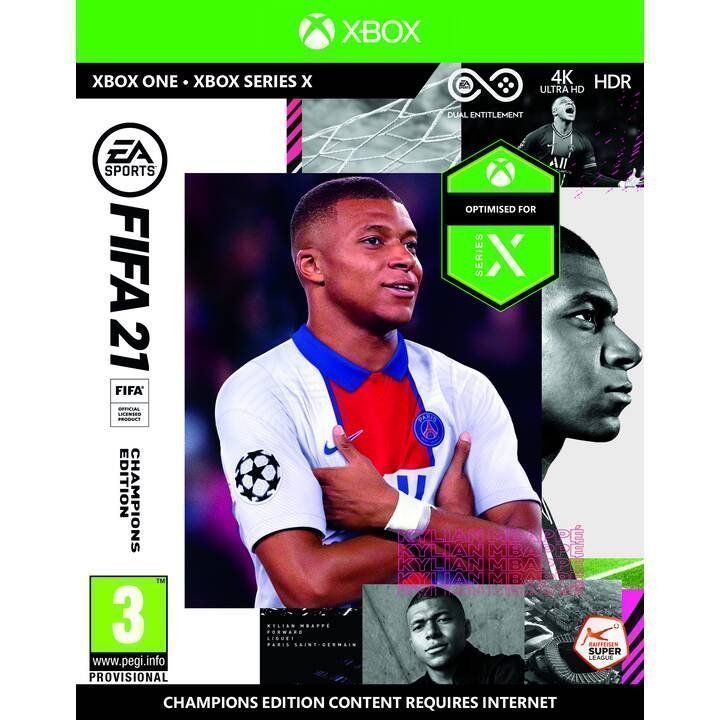 XBOX FIFA 21 CHAMPIONS EDITION - OVP | Kaufen auf Ricardo