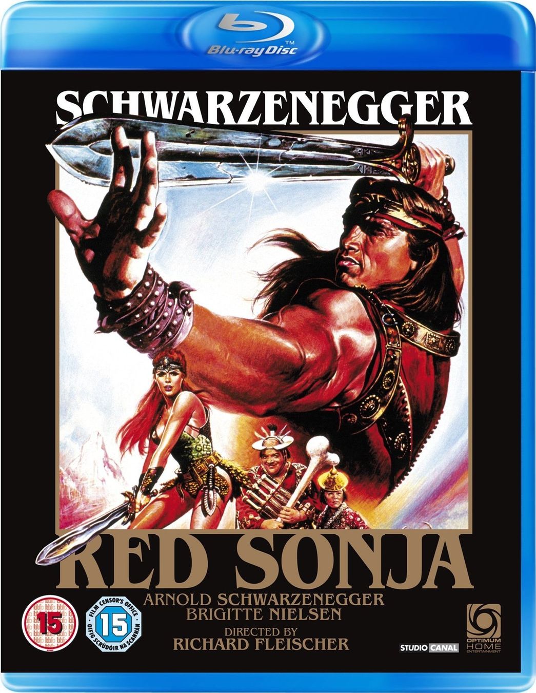 Red Sonja (1985) Brigitte Nielsen/Arnold Schwarzenegger/BD (Neu und ...