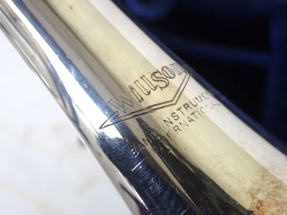Trompete Willson Schweiz Instrument Vintage Wilson Vintage | Kaufen auf ...