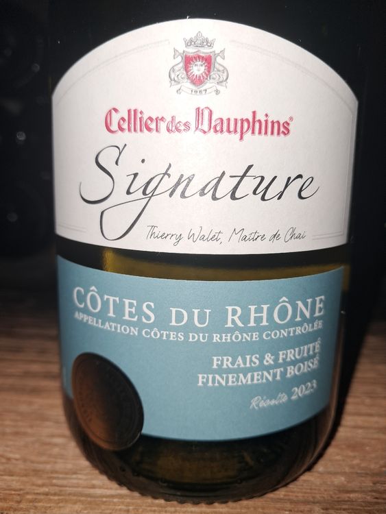 Cellier des dauphins Signature Cotes-du-rhone blanc 2023 | Kaufen auf ...