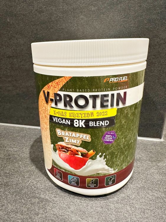 V-Protein Vegan 8K Bratapfel (Pro Fuel) (Neu und originalverpackt) in ...
