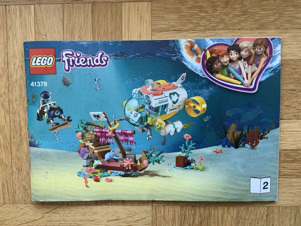 Lego Friends 41378 Rettungs-U-Boot für Delfine (Gebraucht) in Herisau ...