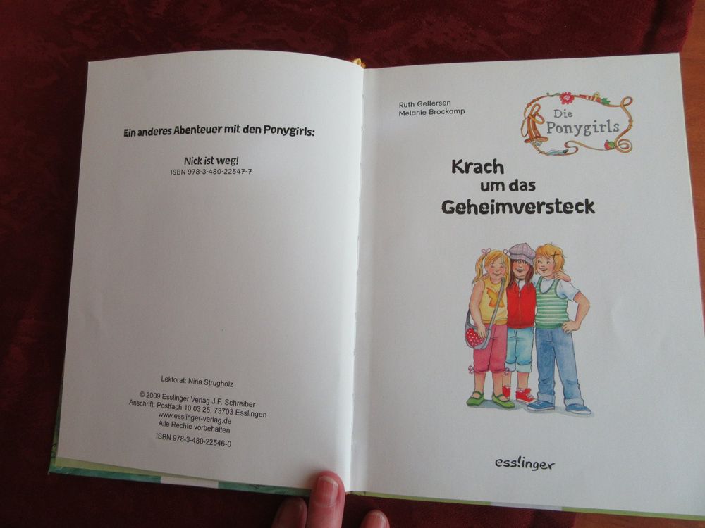 Krach um das Geheimversteck (Die Ponygirls) (Gebraucht) in Wattwil für CHF 3 – mit Lieferung auf ...